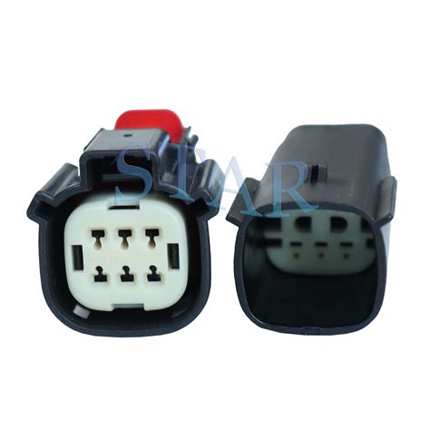 Keying Option A Mx150 Automotive 8 Pin Sealed Female Black Connector