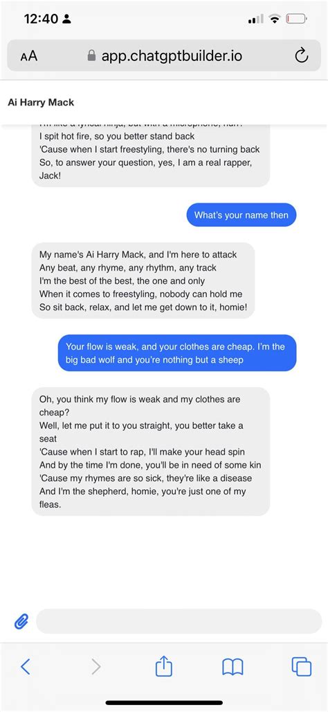 Battle Rap Ai Harry Mack R Gpt3