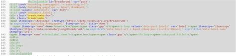 Cara Memperbaiki Breadcrumbs Error Data Vocabulary Schema Deprecated