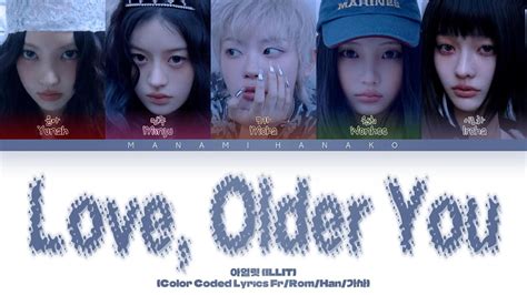 Vostfr Illit 아일릿 Love Older You Color Coded Lyrics Français