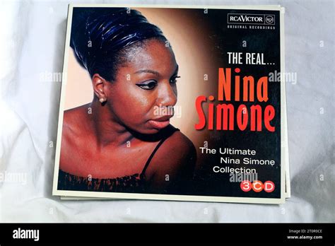 Nina Simone The Real Nina Simone Album CD Case On Light Background Stock Photo Alamy