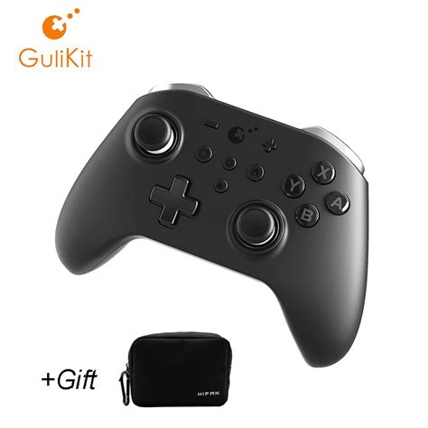 GuliKit KingKong Pro Controle Sem Fio Bluetooth Gamepad Joystick Para Nintendo Switch Windows