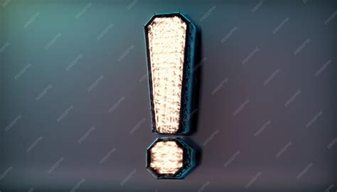 Premium Ai Image Exclamation Mark