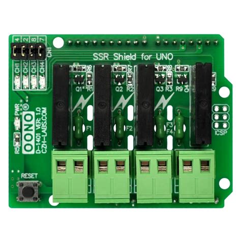 Solid State Relay Ssr Board For Arduino Uno Yun Leonardo Zero