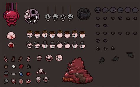 Résultat De Recherche Dimages Pour The Binding Of Isaac Pixel Art Sprite