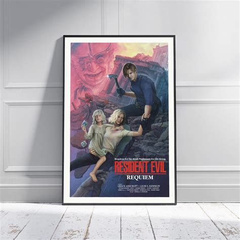 Resident Evil 9 Poster Etsy