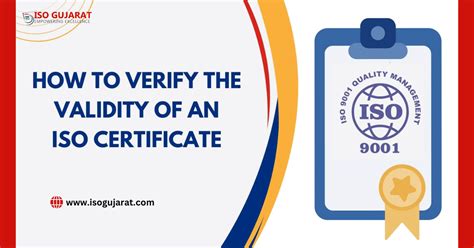 How To Verify If An Iso Certificate Is Valid Iso Gujrat