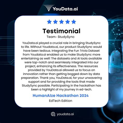 Youdataai Hackathon Edtech Innovation Youdataai