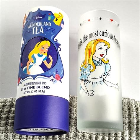 Disney Kitchen Dartington Dining Alice In Wonderland Glass And