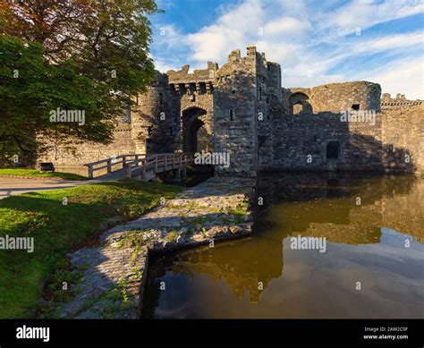 Beaumaris Anglesey Wales United Kingdom The 14th Century Castle It