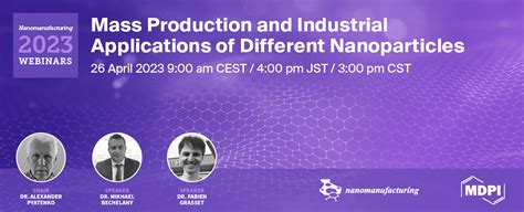 Nanomanufacturing Announcements