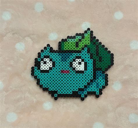 Derpy Bulbasaur Perler Etsy