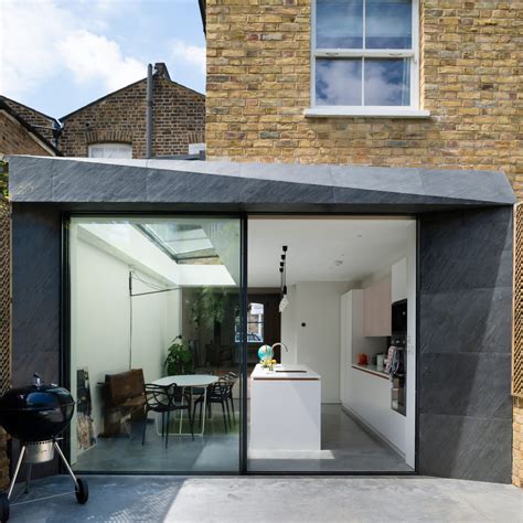 Paul Archer Uses Board Marked Concrete And Glass For London House Extension