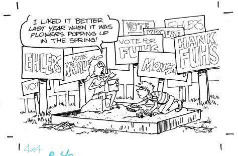 Political Cartoons Vol 1 1984 85 Tim Eldred