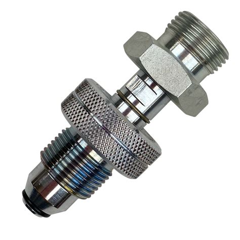 Nitrogen Bottle To W2432 Male Gas Charging Adaptor For 5401 Or Gps