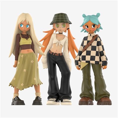 Peach Riot Street Style Figures Designer Figure Pop Mart Canada