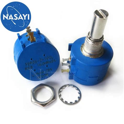 Precision Multi Turn Potentiometer 3590s 2 102l 1k Darazpk
