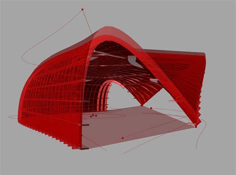 Creating Vertical Rib Structure Geometry Incomplete Arches