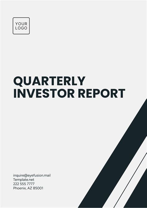 Free Quarterly Marketing Report Template To Edit Online