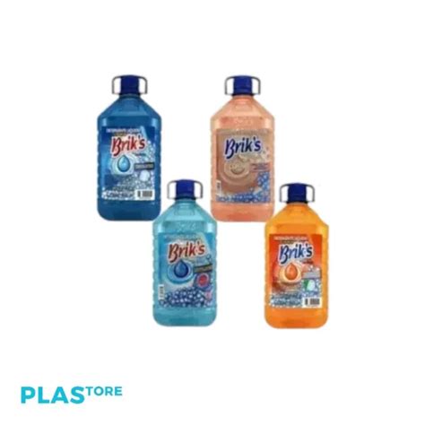 Detergente Líquido Briks 5l Ropa Limpia Y Suave Plastorecl