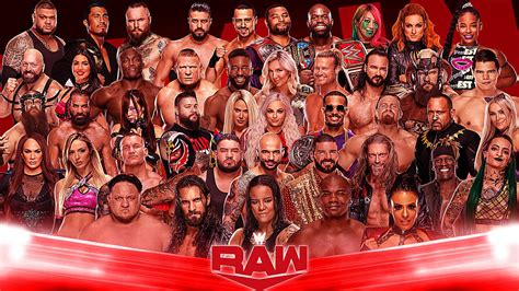 Wwe Raw Roster 2020 By V Mozz On Deviantart