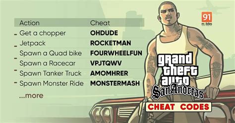Gta San Andreas Cheats Code And Secrets Zee Tech Pro