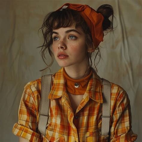 Womens Clothing Model In Kodak Apparel Style Premium Ai Generated Image