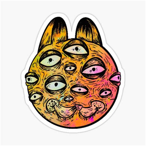 Eldritch Horror Garfield Sticker For Sale By Garfzone Redbubble