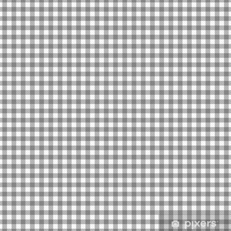 Poster Gray Gingham Fabric Background Pixers Uk