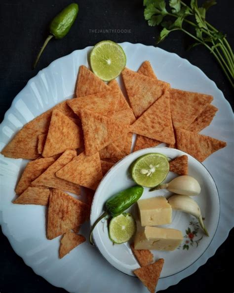 Nachos Mad Angle Triangle Shaped Food Photography Snacks Spicy And