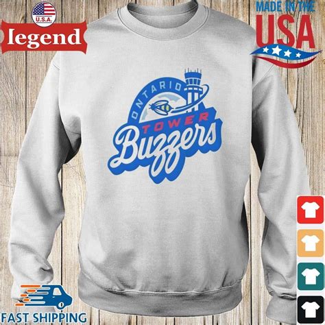 Ontario Tower Buzzers Logo 2025 T Shirtsweater Hoodie And Long