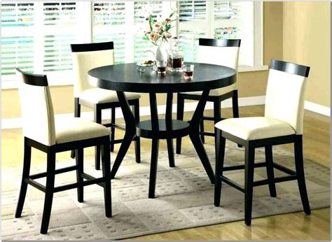 9pcs Contemporary Black Counter Height Dining Table 8 Stools Set