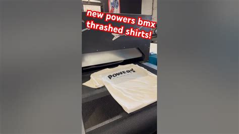New Powers Bmx Thrashed Bmx Shirts Available From Youth Medium To