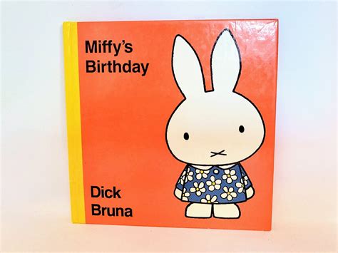 Miffys Birthday Dick Bruna 1984 Original First Us Edition Rare Vintage
