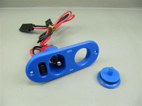 Heavy Duty Rx Switch With Charge Port And Fuel Dot Blue Aeromodellingtutor