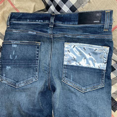 Amiri Limited Edition Banda Jeans 👖 Paid 1440 Total Depop