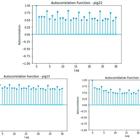 Autocorrelation Plot Analysis Of Ecg Amplitude Time Series In Pigs