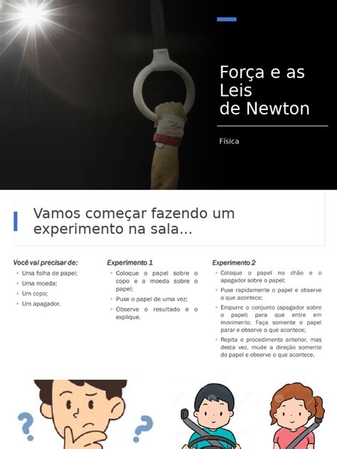Força E As Leis De Newton Pdf