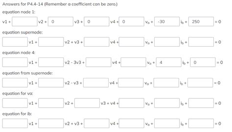 Solved Answers For P44 14 Remember A Coefficient Can Be