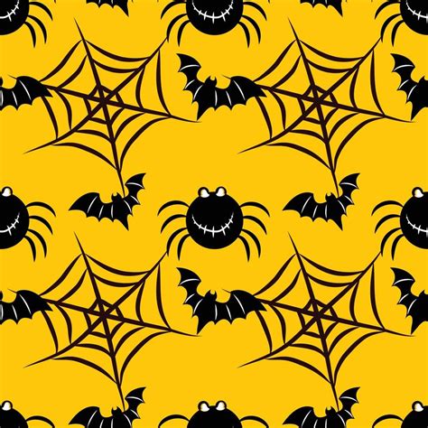 Halloween Cute Item Seamless Vector Design Background 10224604 Vector