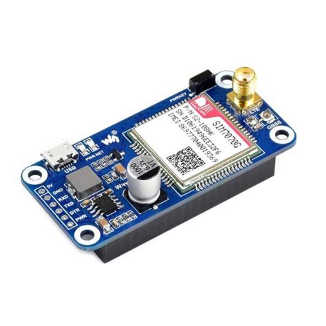 Raspberry Pi 4b Nb Iot Cat M Gprs Gnss Hat Raspberry Pi Expansion Module Sim7070g Iot