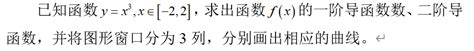 利用matlab求解函数导数并绘图 matlab中对函数求导并绘图 csdn博客