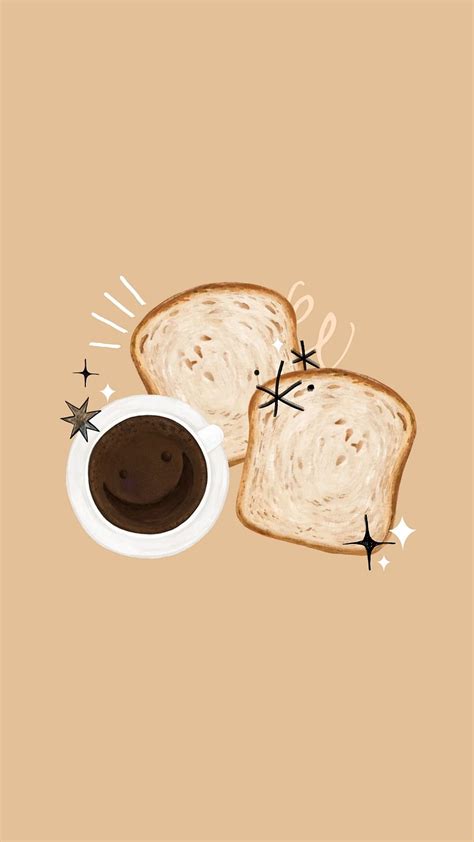 Cute Bread Wallpaper