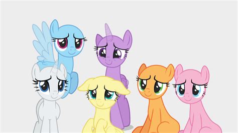 Mlp Fim Base Mane Six Listening To Discord By Escence Romy On Deviantart