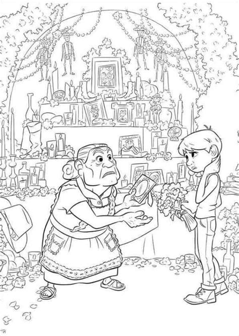 Printable Disney Coco Coloring Pages Scribblefun