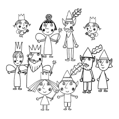 Ben And Hollys Little Kingdom All The Characters From Ben And Holly