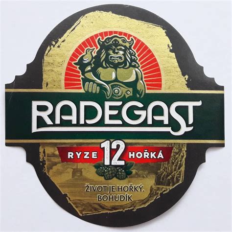 Beer Labels Collection By Ab On Instagram “radegast Ryze Horka 12° Alc