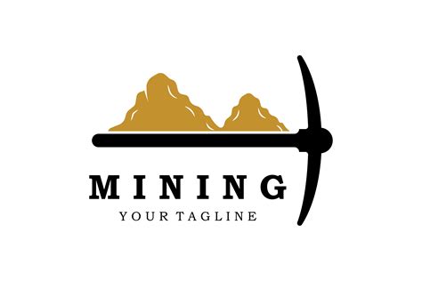 Mining Logo Vector Graphic By Acillia Eggi Saputri · Creative Fabrica