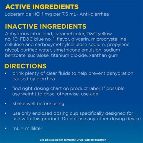 Anti Diarrheal Imodium® A D 1 Mg Strength Liquid 8 Oz Mint