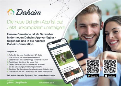 Neue Daheim App Marktgemeinde Semriach